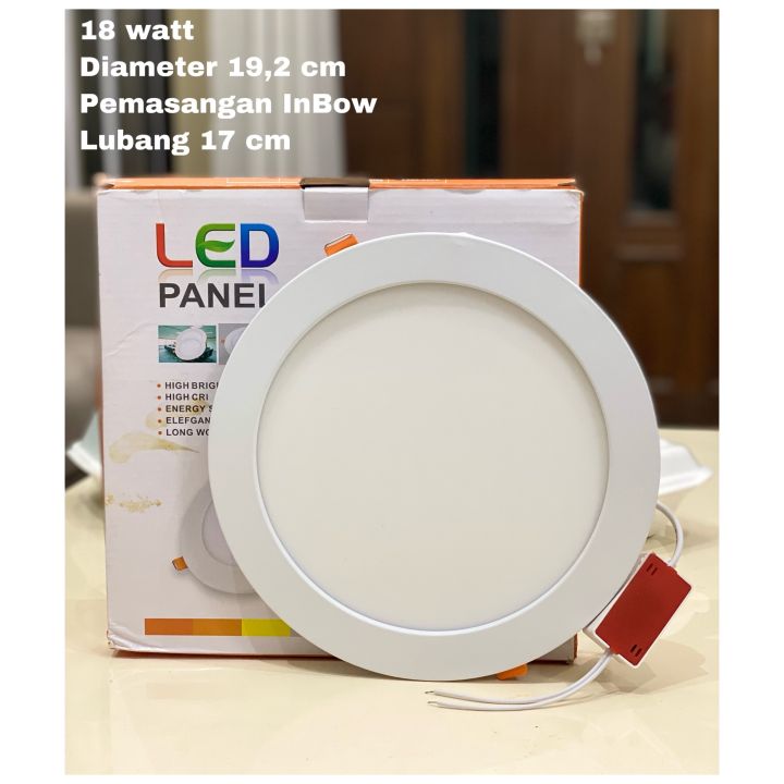 Downlight Led 18 Watt Inbow Bulat Led Panel | Lazada Indonesia