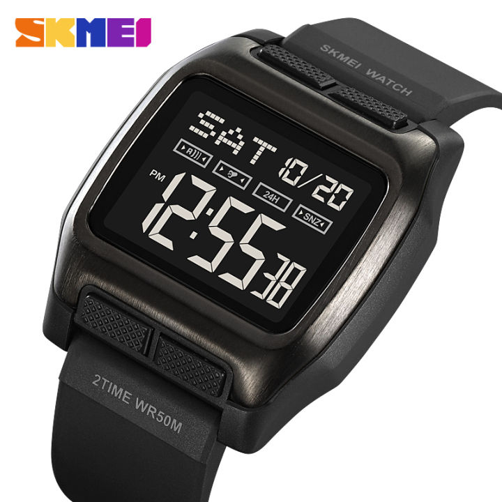 SKMEI Japan Digital movement Countdown Wristwatch For Mens 5Bar ...