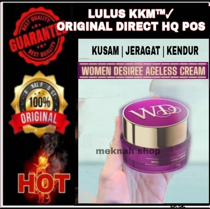 WOMEN DESIREE 💯ORIGINAL HQ (WDTA CREAM JERAGAT AWET MUDA) | Lazada