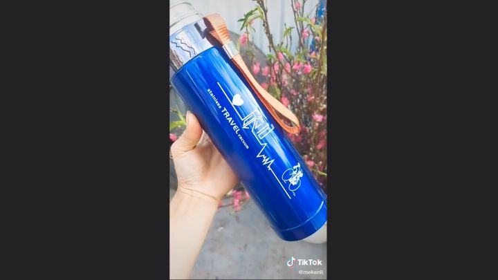 [ĐỦ 3 MÀU] Bình Giữ Nhiệt INOX 304 cao cấp 750ml Pure Healthy Happy 3 ...