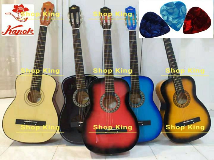 ‼️READY STOCK‼️KAPOK gitar 38inch KAPOK guitar 100% ORIGINAL | Lazada