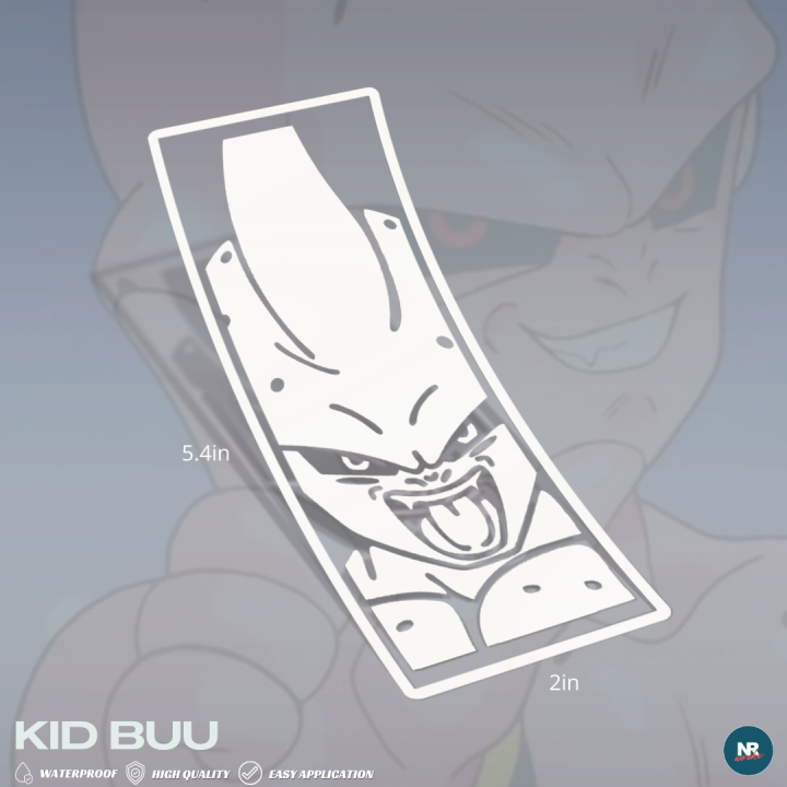 Kid Buu Dragonball Z Super Vinyl Decal Anime Sticker | Lazada PH
