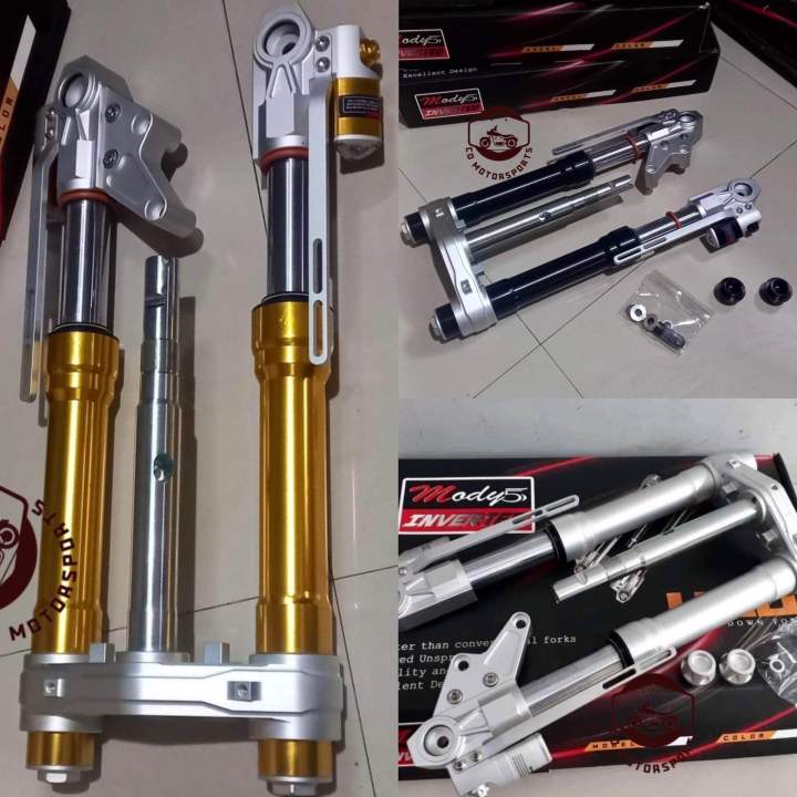 Mody5 Inverted Front Shock with Full CNC Wide Tpost for Sniper 150 / ...
