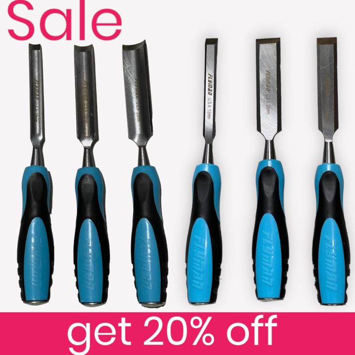 Wood Carving Chisel (PAET) High Quality 3 IN 1 FLYMAN ORIGINAL USA 13mm ...