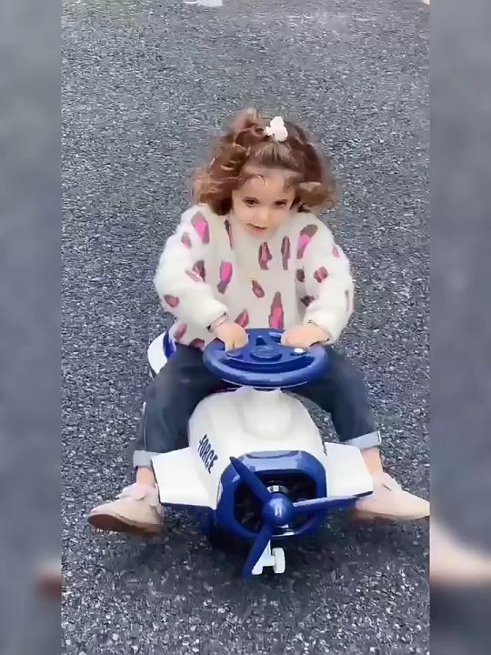 twisted car for girls universal wheel anti rollover baby rocking car ...