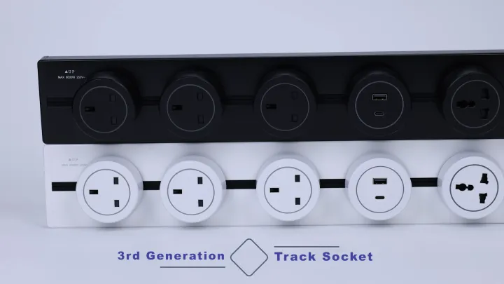 【⚡10 Years Warranty⚡】YARN PRO Power Track Socket 8000W Universal Power ...