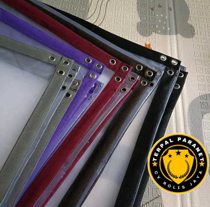 terpal plastik bening pakai Lis 6X10 200 micro plastik +UV bening ...