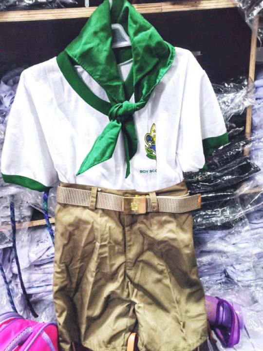 Complete Set BSP (Boyscout) Uniform Grade 4-6 | Lazada PH