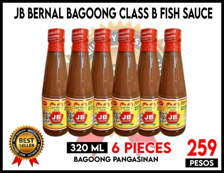 6 Pcs Pangasinan Pride Bagoong ISDA 320ML | Lazada PH