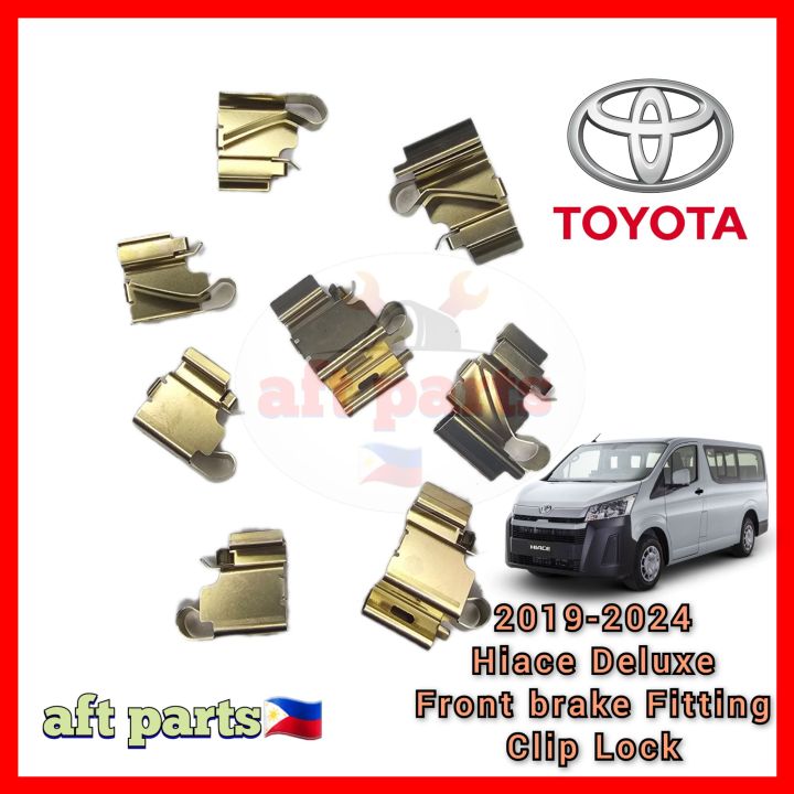Genuine Toyota Hiace Brake Pad Clip Lock Fitting Deluxe Grandia 2.8 1GD ...