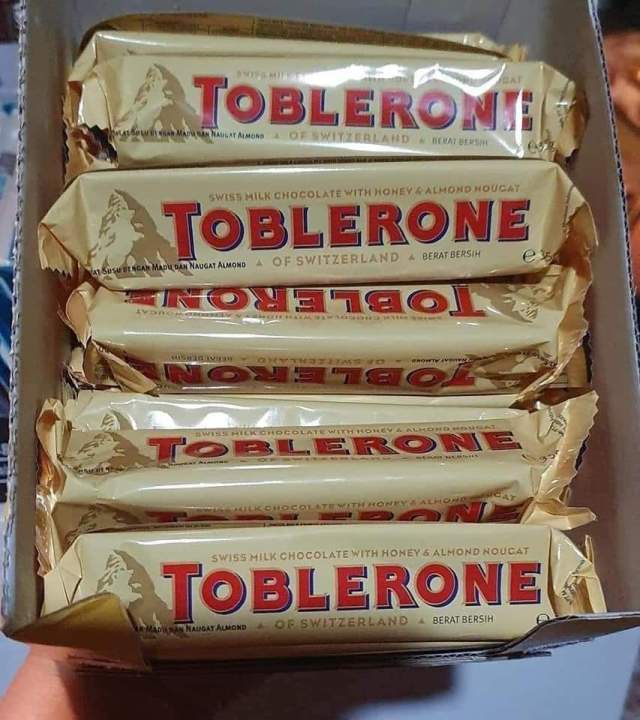 Toblerone chocolate 35g per box 24 pcs | Lazada PH