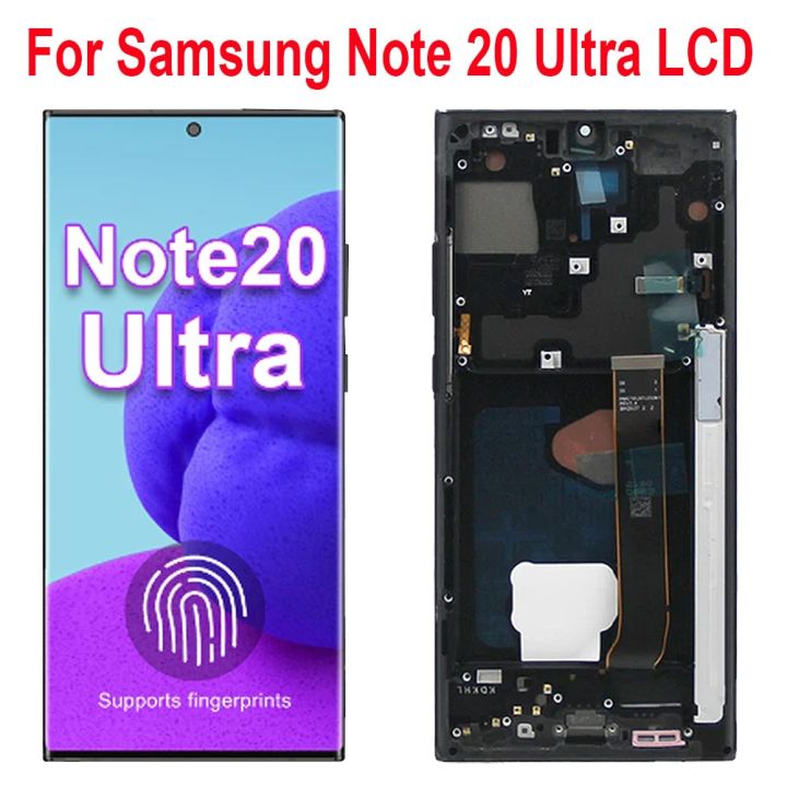Super AMOLED Note 20 Ultra Screen for Samsung Galaxy Note20 Ultra N985F ...