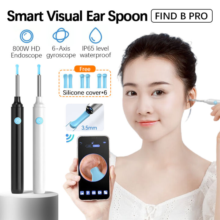 Xiaomi Youpin Smart Visual Ear Picker Cleaner Wireless Visual Earpick ...