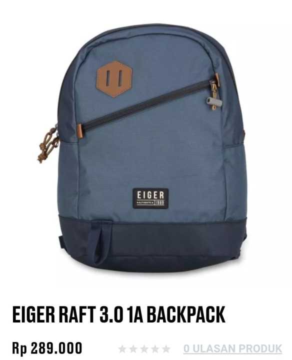 Tas Backpack Eiger Raft 3.0 10L ( | Lazada Indonesia