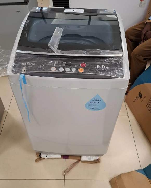 Sharp automatic washing machine top load 9kg | Lazada PH