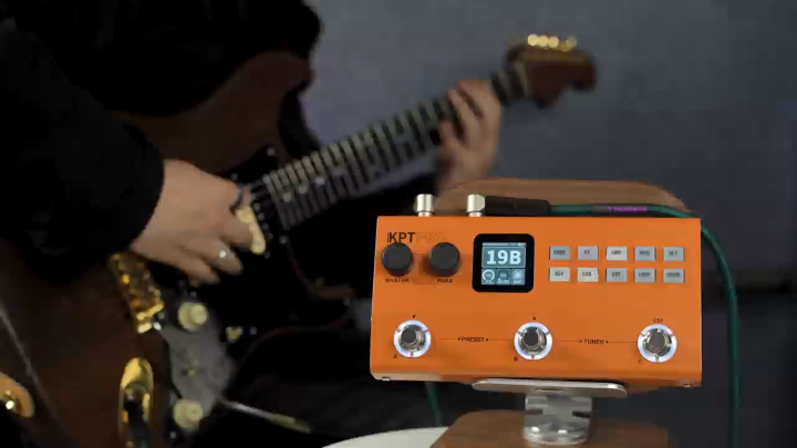 KPT PRO Guitar Multi-Effects Pedal Dual-Core DSP, 120 Presets, 60 AMP ...