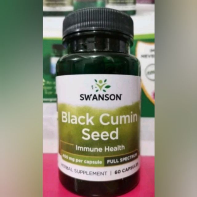 Black Cumin Seed 400mg 60 capsules Nigella sativa EXPIRY: March 2028 ...