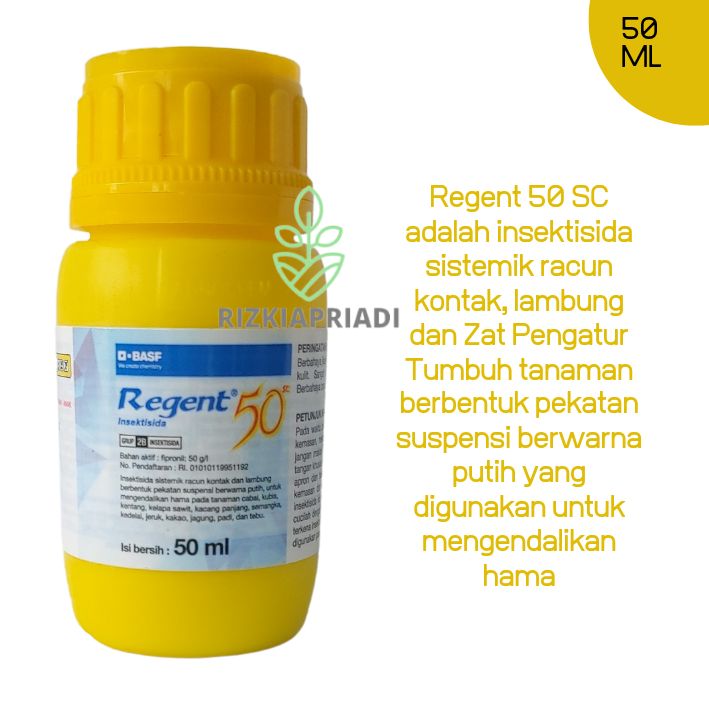 Insektisida Regent 50 SC untuk Hama Ulat dan Penggerak Batang 50ML ...