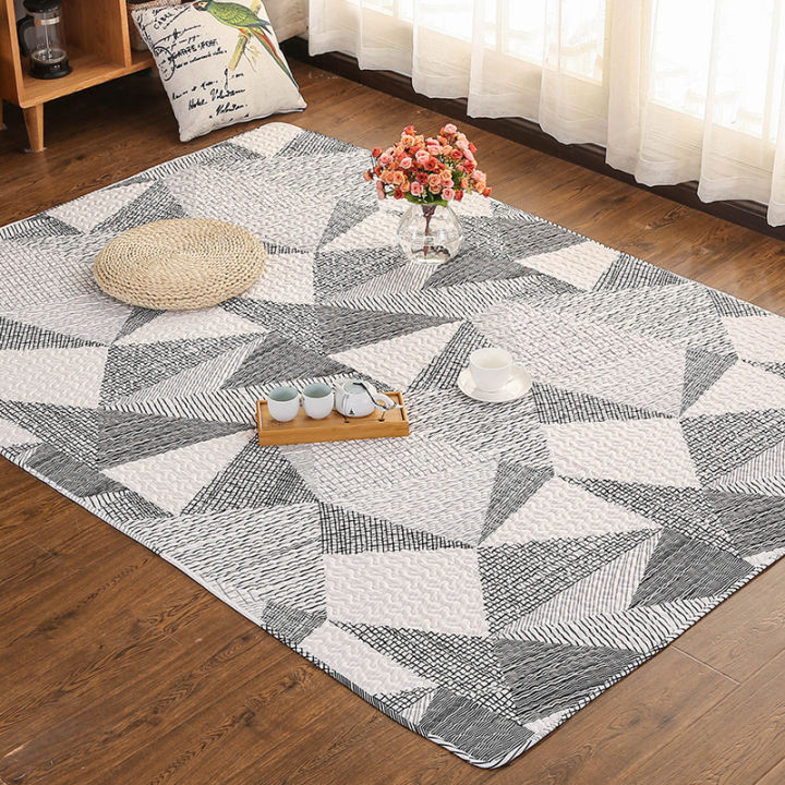 Cotton Children Crawling Mat Scandinavian Living Room Carpet Bedroom ...