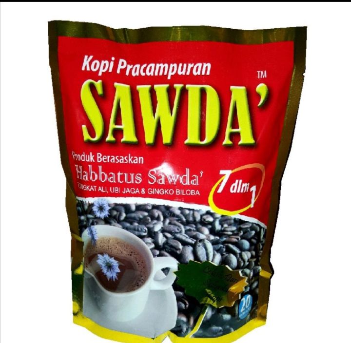 Kopi Pracampuran Sawda 7in1 | Lazada