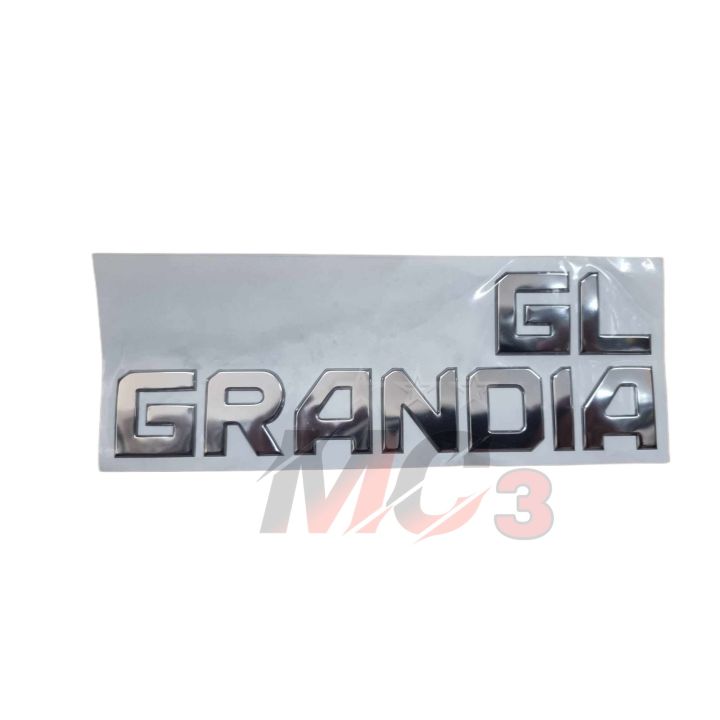 GL Grandia Sticker 100% Original Toyota | Lazada PH