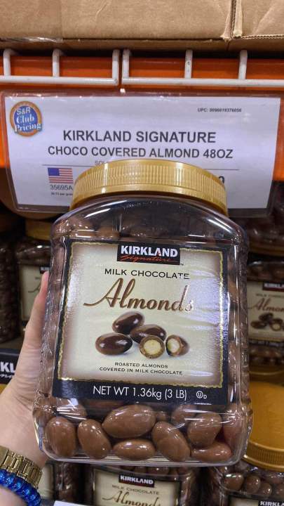 Kirkland Signatures Milk Chocolate Almonds 1.3kg | Lazada PH