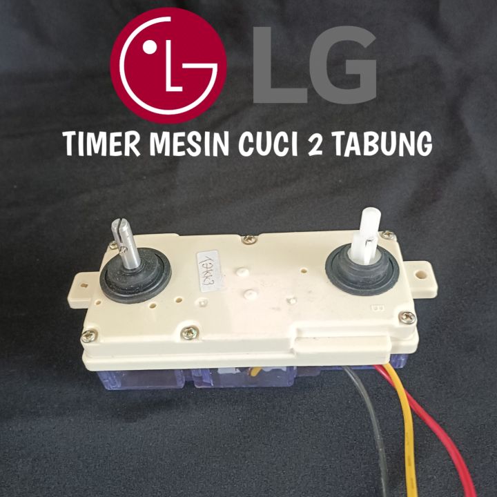 TIMER MESIN CUCI LG 2 TABUNG TIMER GANDA / DOUBEL ORIGINAL | Lazada ...