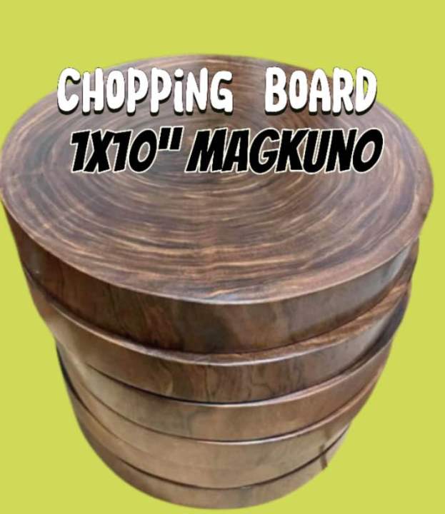Chopping Board Ironwood Sangkalan Magkuno Tapalan Tadtaran Slicing ...