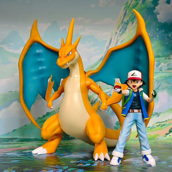 10.5cm/4.14in Pokemon Anime Figure Charizard Y Action Figures Pvc ...