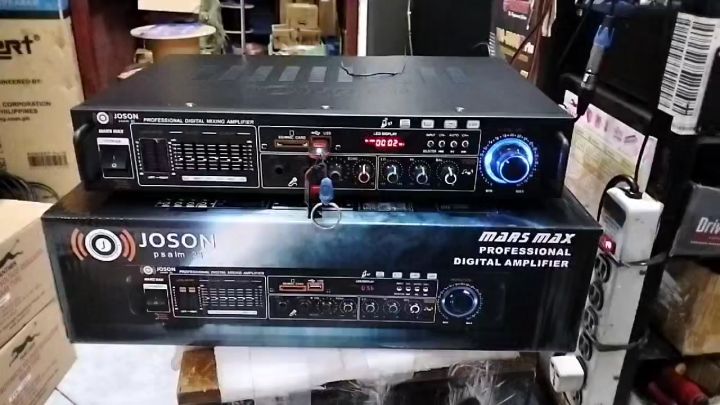 JOSON MARS MAX PROFESSIONAL AMPLIFIER 2022 MODEL | Lazada PH