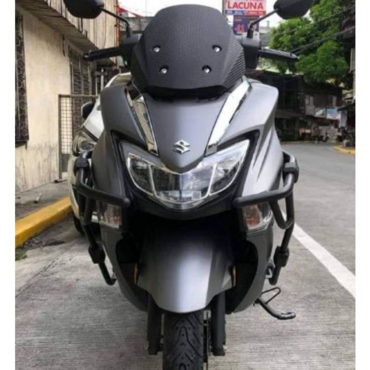 Suzuki Burgman 125 Design 1, 2 and 3 - Full Crash Guard with Powder ...