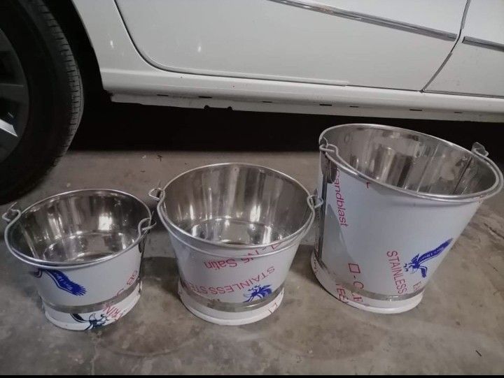 balde ng taho takalan complete set stainless | Lazada PH