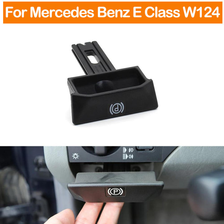 อะไหล่มือจับสำหรับปลดที่ดึงเบรกมือมือจับเบรคมือรถสำหรับ Mercedes Benz E ...