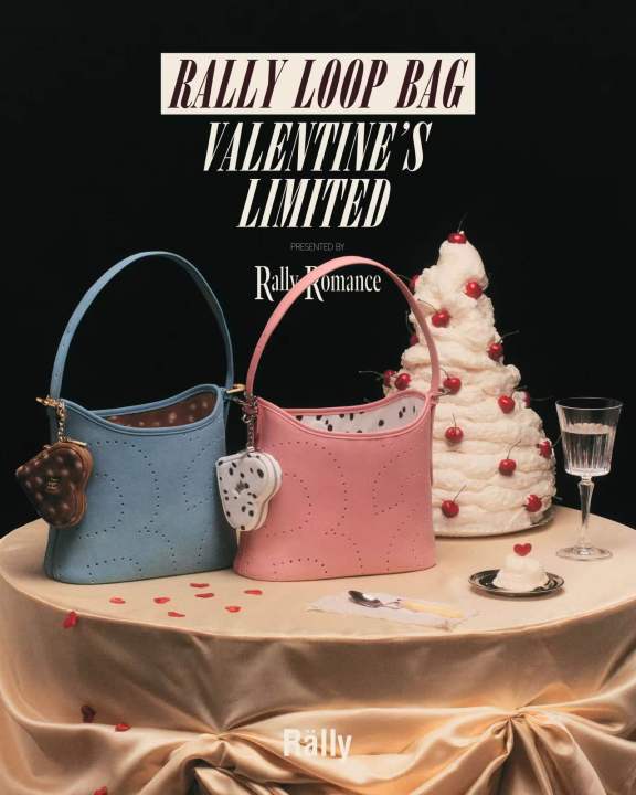 Rally Loop Bag (Valentine’s Limited) - กระเป๋าหนังสะพายข้างทรงโฮโบ (แถม ...
