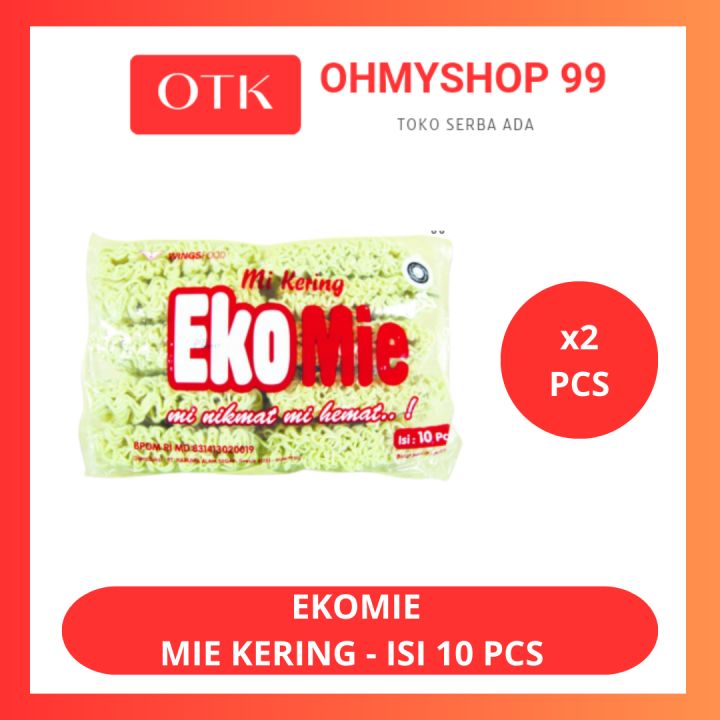 Eko Mie Mie Kering Isi 10 pcs - 2 Pack | Lazada Indonesia