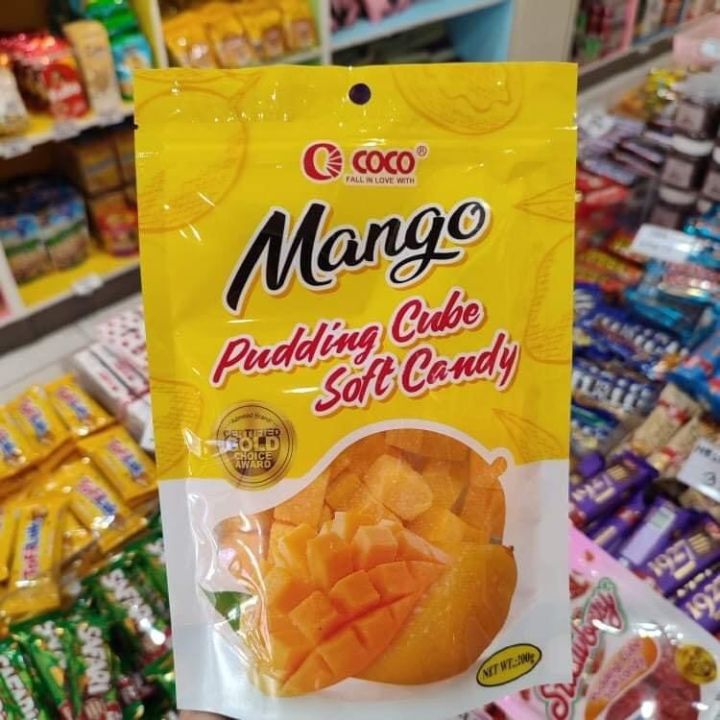 Coco Mango/Grape/Strawberry Pudding Cube Soft Candy 200g | Lazada PH