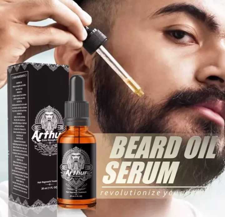 arthur beard oil serum memperlebat brewok | Lazada Indonesia