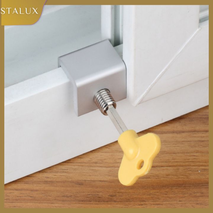 Starlux Window Security Key Lock Sliding Door Windows Restrictor Child ...