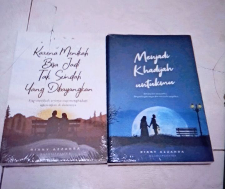 paket 2 buku menjadi Khadijah untukmu, karena menikah bisa jadi tak seindah yang dibayangkan ...