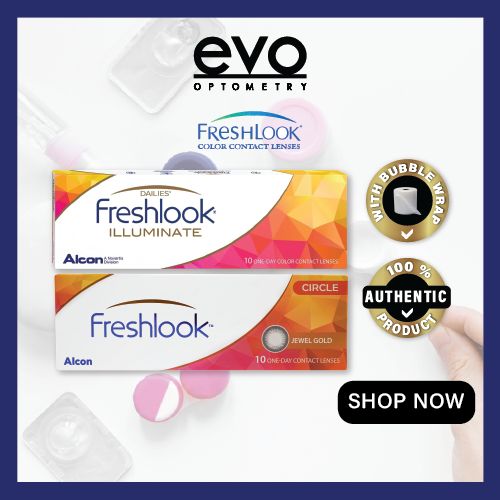 evo Alcon Freshlook ILLUMINATE Daily Color Contact Lenses (10 pcs) | Lazada