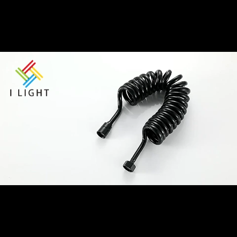 （Fast&COD）Shower Retractable Hose Retractable Spring Hose 1.5M/3M Black ...