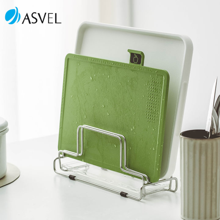 Chopping Board Rack Japanese ASVEL Kitchen Stainless Steel Chopping ...