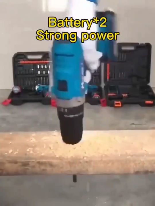 【COD 】MAKlTA Cordless Drill 168V Cordless Hand Drill Driver Two-speed2 ...
