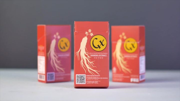 GX Ginseng Extract 3 Box Minuman Serbuk Rasa Raspberry - Minuman Serbuk ...