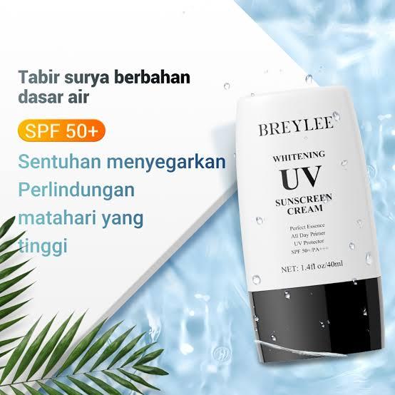 BREYLEE WHITENING UV SUNSCREEN CREAM VARIAN Krim Tabir Surya SPF 50 ...