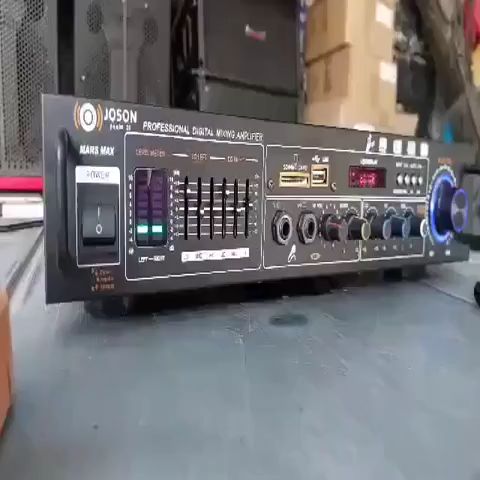 Joson Mars MAX Professional Amplifier 1000 Watts x2 (Original ) | Lazada PH