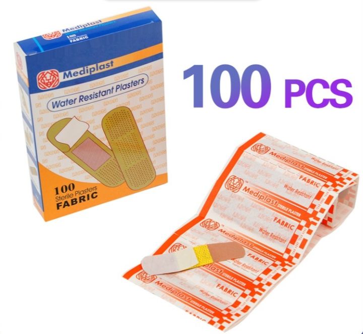100pcs/box Mediplast Antiseptic Non-Woven Plasters | Lazada PH