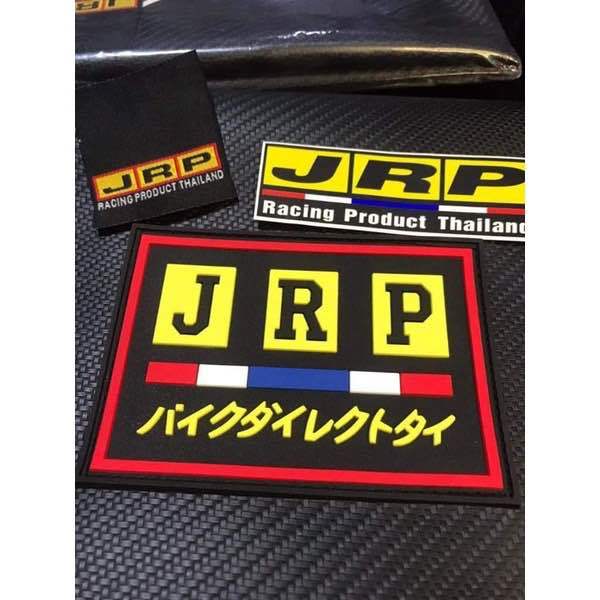 JRP SEAT COVER THAILAND RUBBER LOGO MAY TAHI seatcover leather MIO WAVE ...