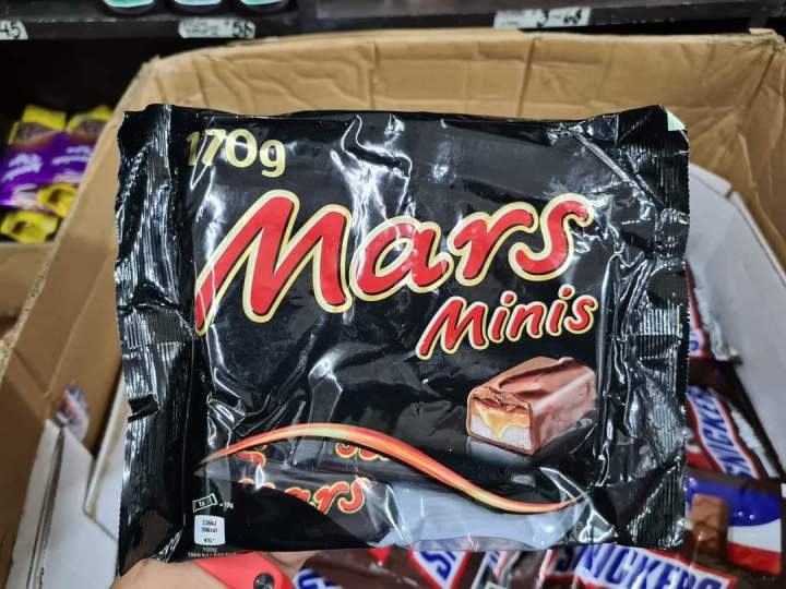 mars minis / Snickers minis chocolates 170g / buy 3pcs 50g | Lazada PH
