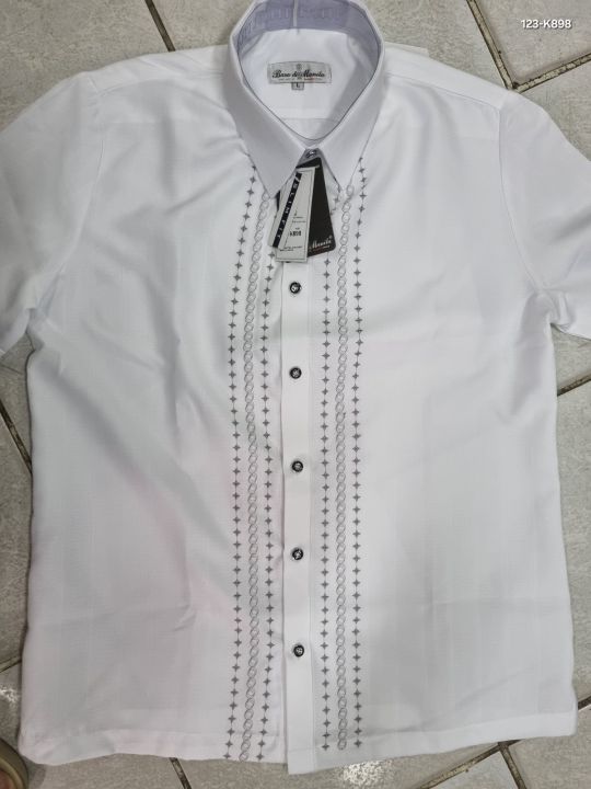 Baro de Manila Short Sleeves | Lazada PH
